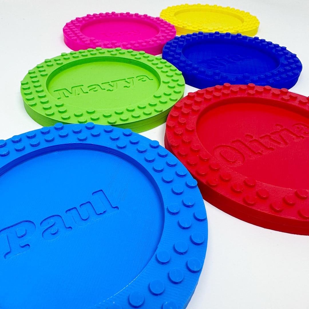 Personalised Drink Coaster | Custom Father's Day | Kids Birthday Unique ...