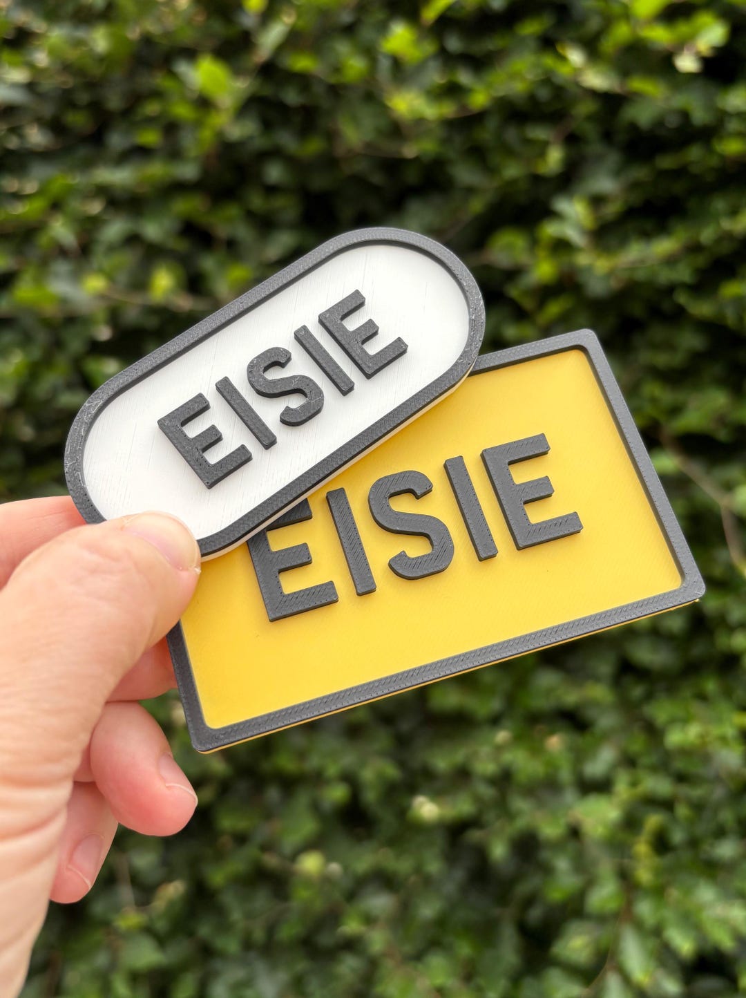 Coupe Reg Plate Set - Front & Back Little Tikes Cozy Coupes ...