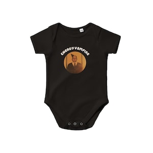 WWDITS Colin Robinson Energy Vampire Baby Short Sleeve One Piece - Etsy