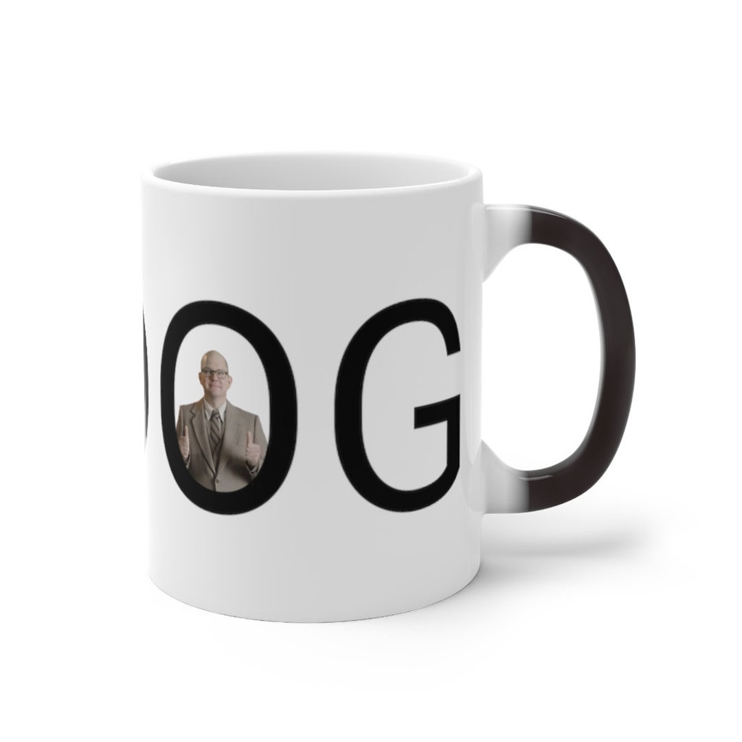 WWDITS Colin Robinson UPDOG Surprise Color Changing Mug - Etsy
