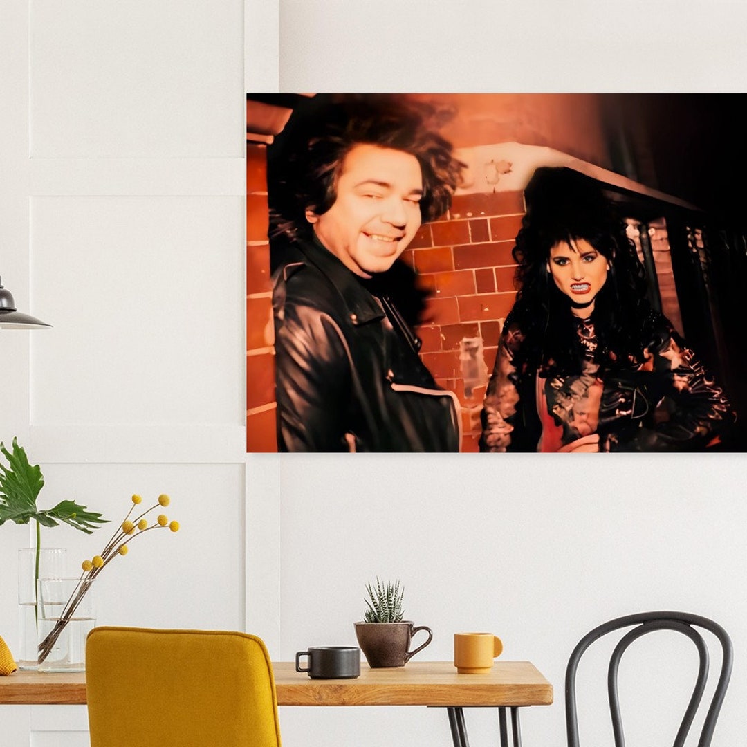 Nadja and Laszlo 80's Poster - Etsy