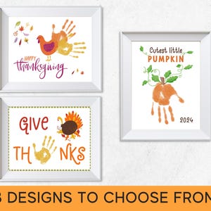 Thanksgiving Handprint Art • Fall Handprint Craft • Homeschool ...