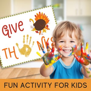 Thanksgiving Handprint Art • Fall Handprint Craft • Homeschool ...