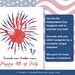 Fourth of July Handprint Art • Independence Day Patriotic Activity ...