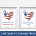 Memorial Day Handprint Art • Memorial Day Patriotic Activity ...