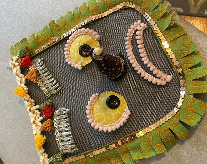 Traditional Wire Screen Cajun Mardi Gras Mask - Etsy