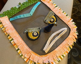 Traditional Wire Screen Cajun Mardi Gras Mask - Etsy