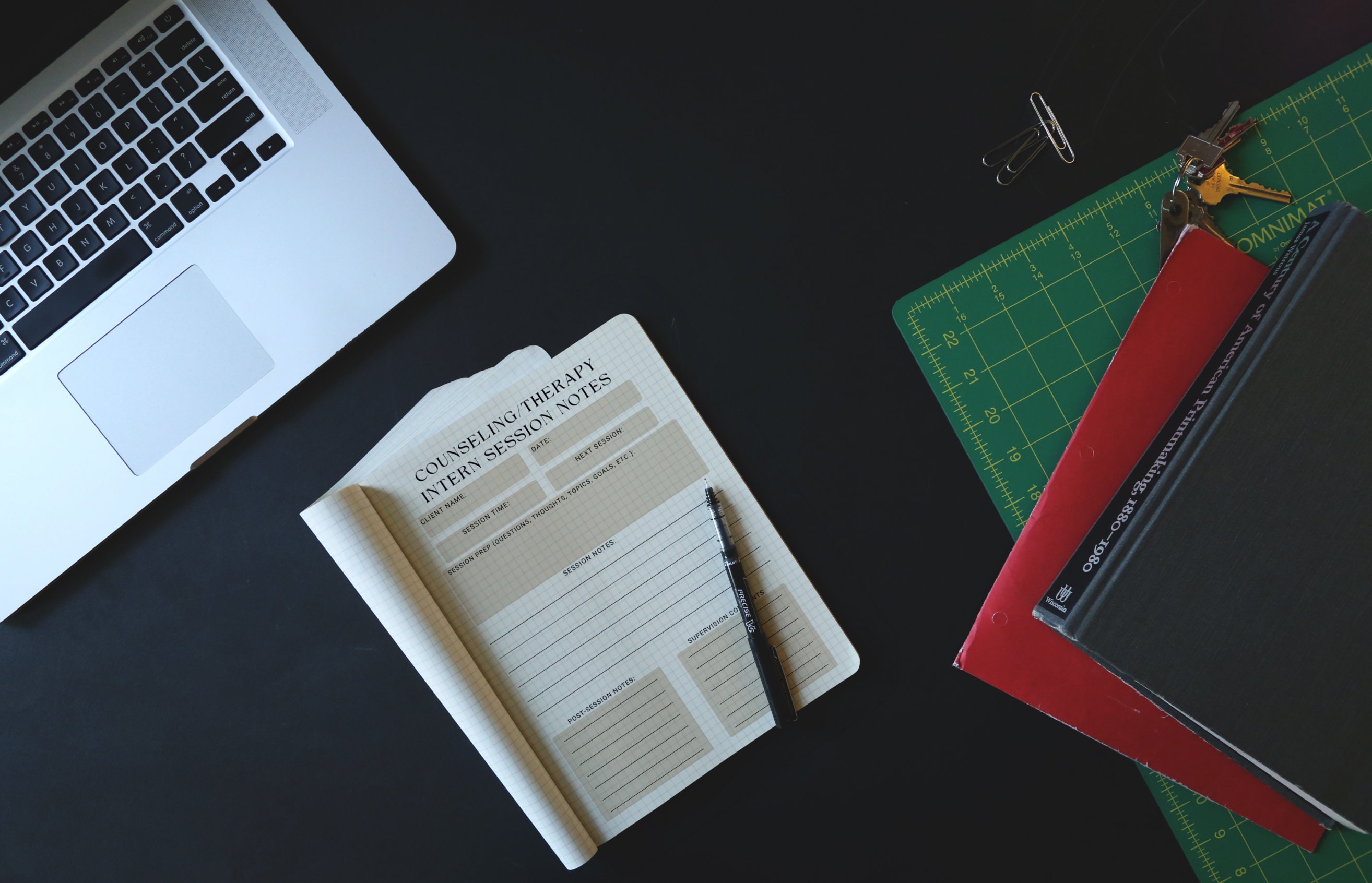 Therapy Intern Session Notes Sheet, Counseling, Client Session Log ...