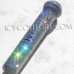 Custom Bling Microphone With Rhinestones or Swarovski Crystals - Etsy
