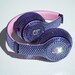 Crystal Bling Beats Design Custom Rhinestone Headphones Lavender ...