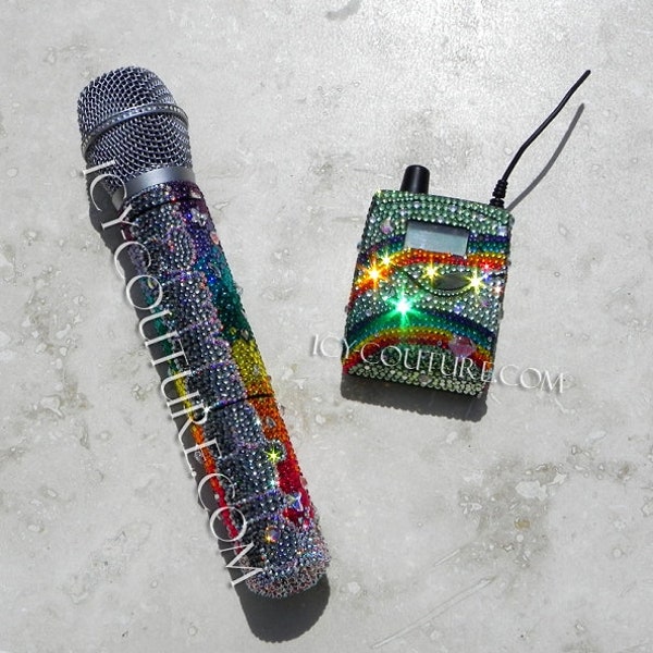 Bling Microphone - Etsy