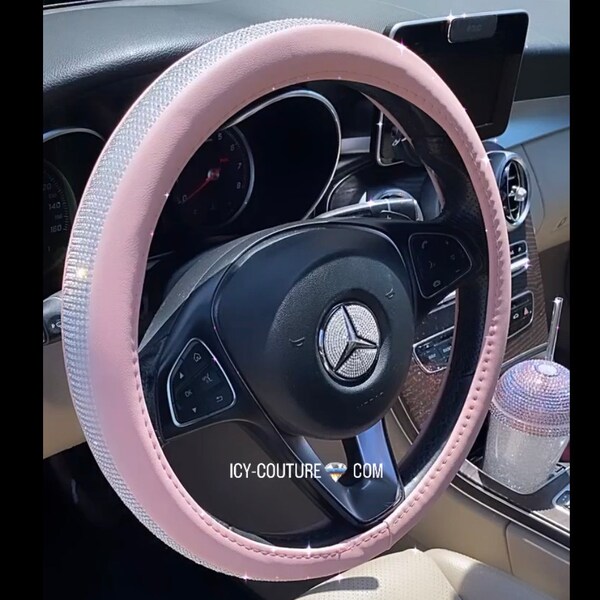 Bedazzled Steering Wheel - Etsy
