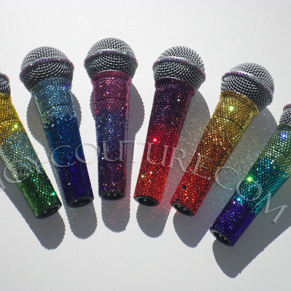 Bling Microphone - Etsy