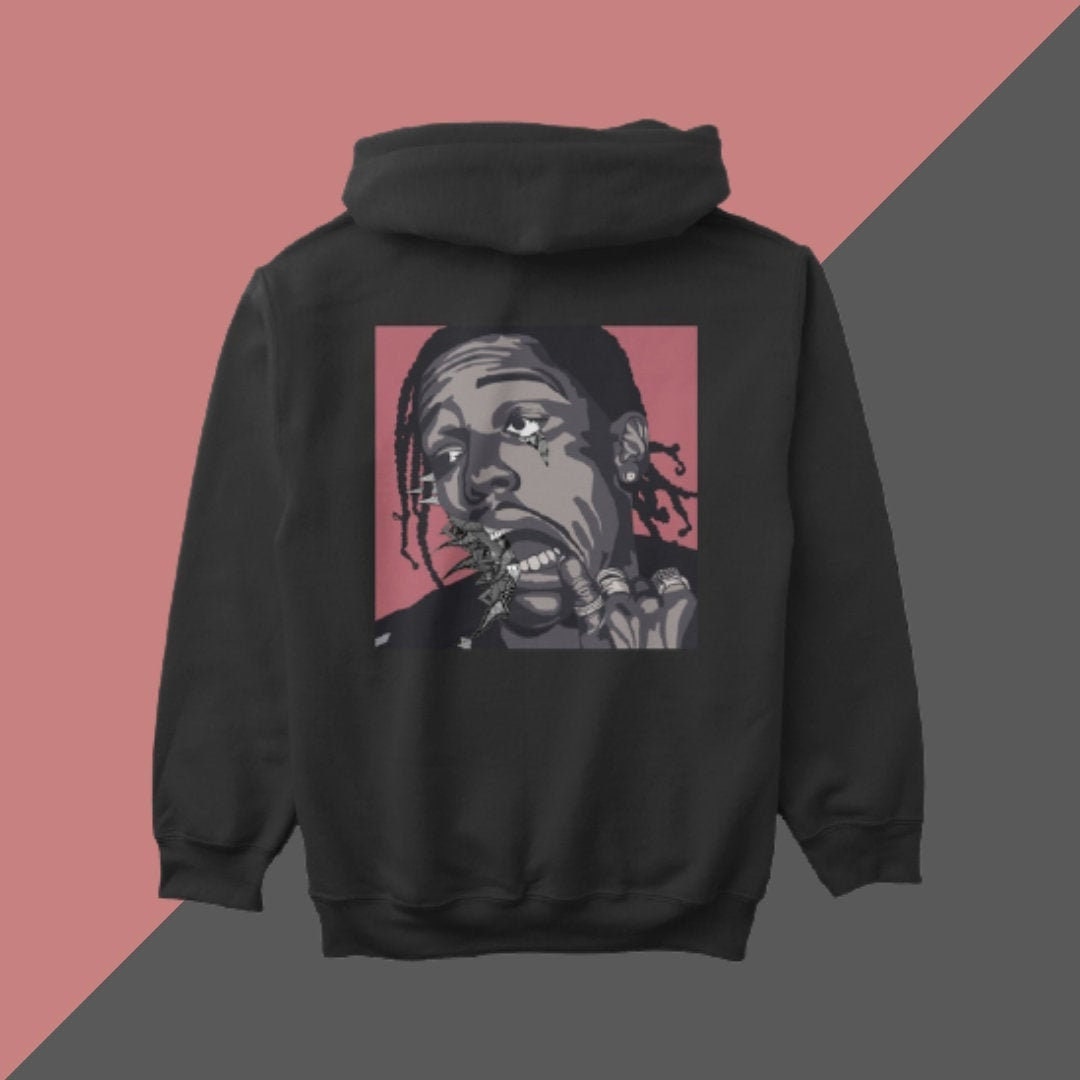 ASAP Rocky Hoodie Custom Album Artwork Rap Merch | Etsy
