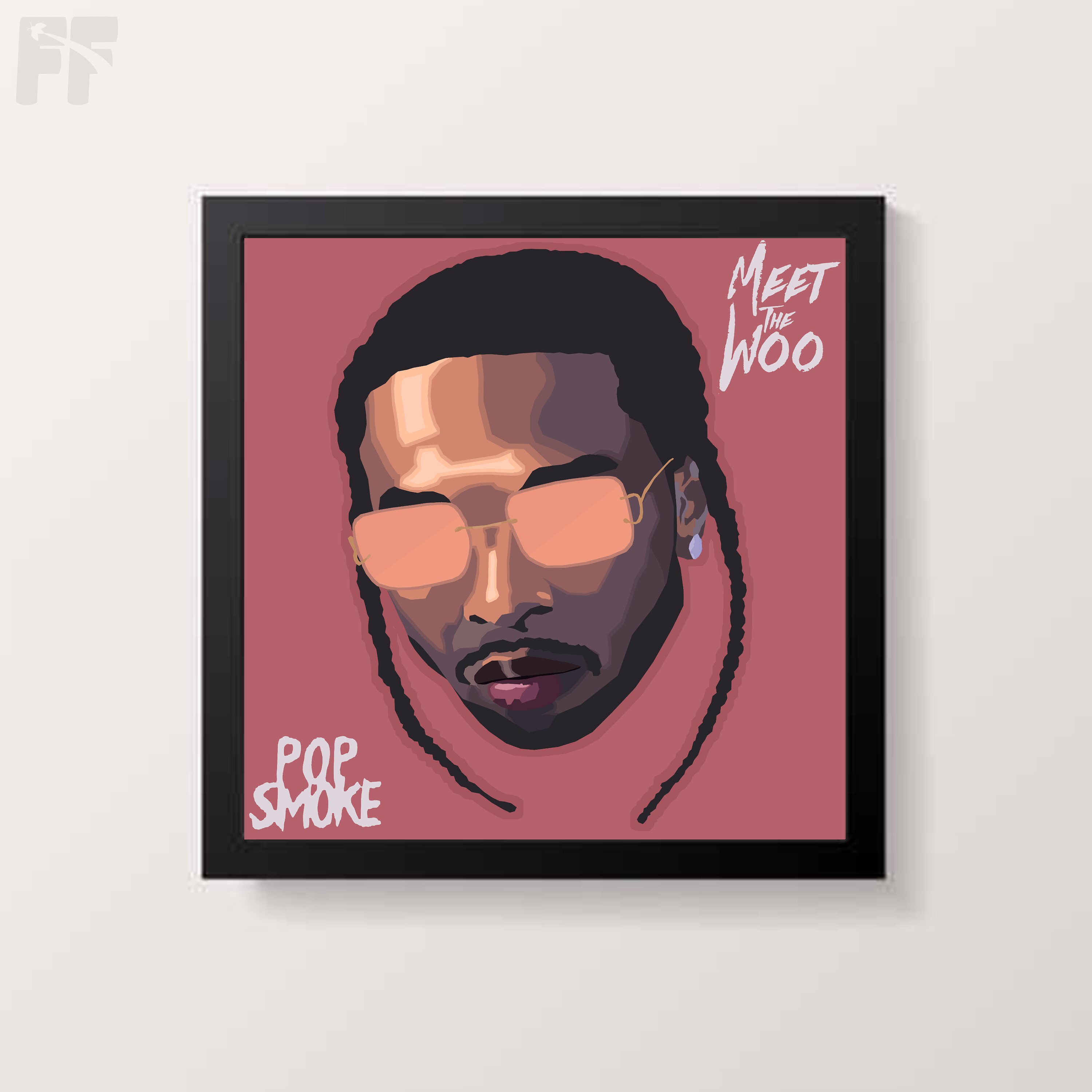 Pop Smoke Rap Print PopSmoke Art Verkrijgbaar in meerdere | Etsy