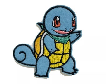 Squirtle Squad Pokemon Inspired 4 Iron-on Patch - Etsy