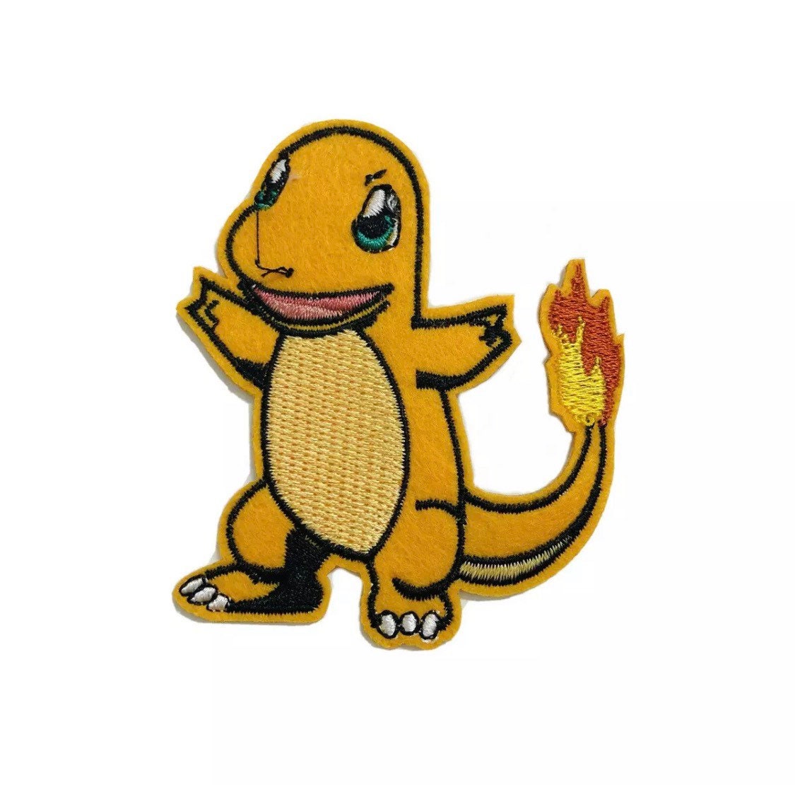Charmander Embroidered Iron on Patch - Etsy