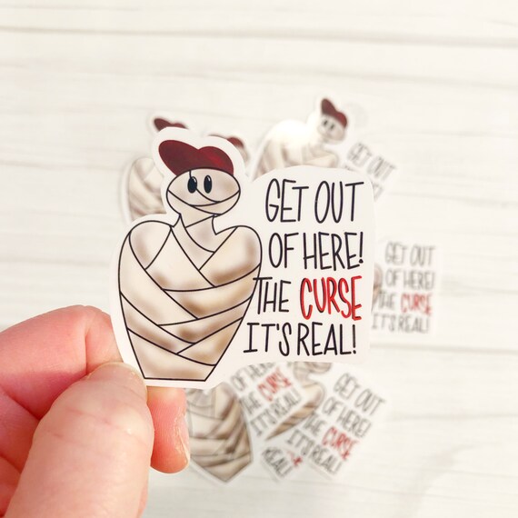 The Mummy Inspired Stickers Paper & Party Supplies Stickers etna.com.pe