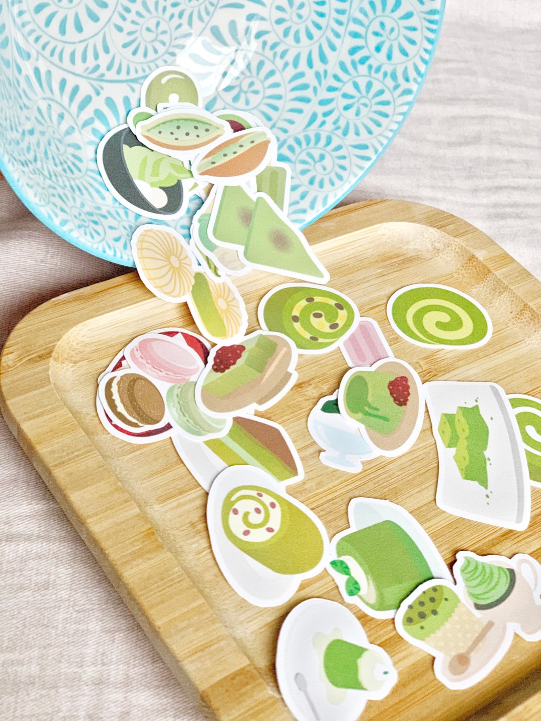 34-pcs Matcha Desserts&drinks Sticker Pack Cute Japanese - Etsy Canada