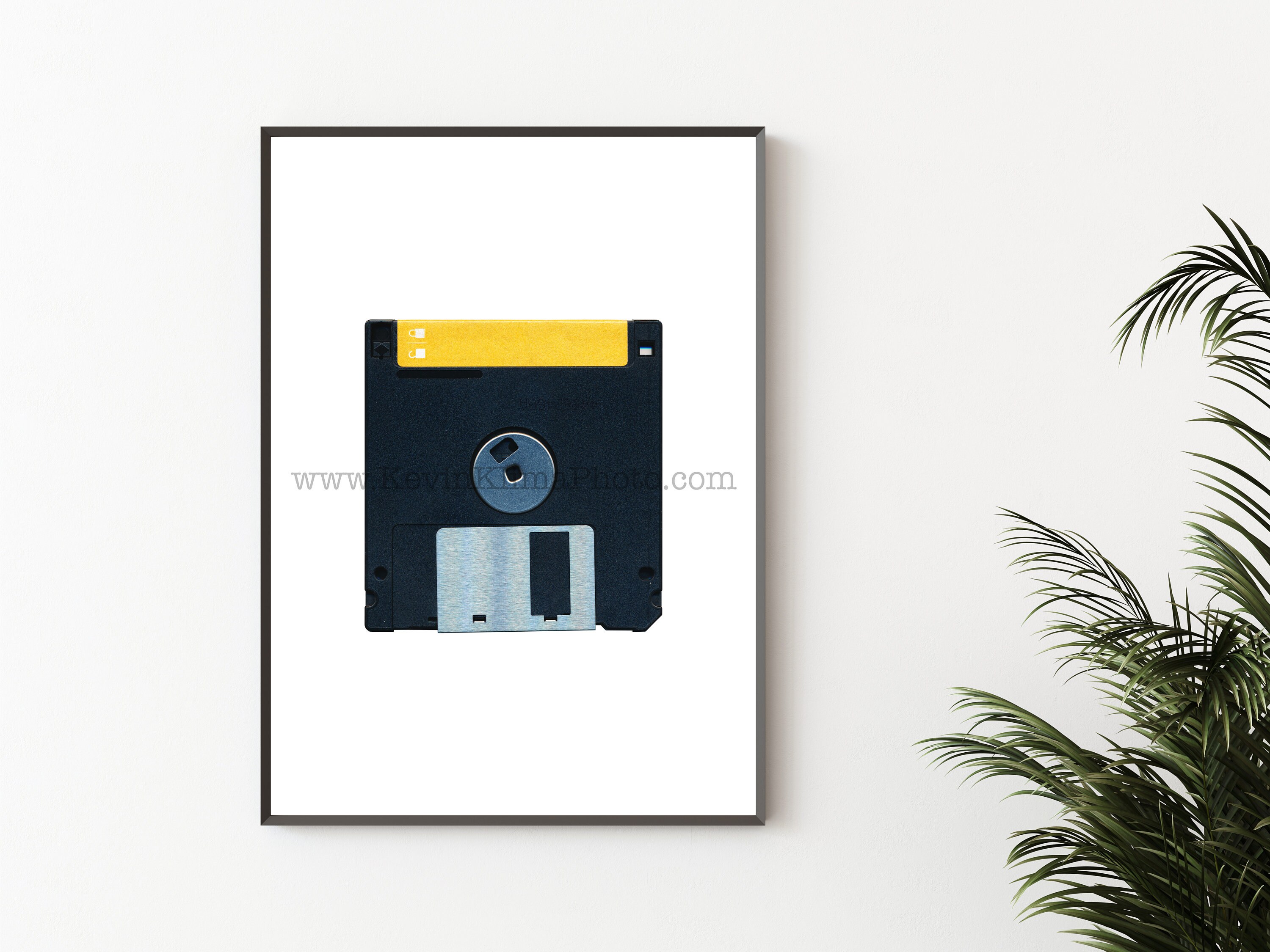 Vintage Floppy Disk Office Art Set of 2 Computer Prints Unframed Wall Art Print 3M 3.5 Inch ...