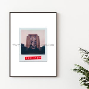 TOUCHDOWN JESUS Photography Print Unframed Wall Art Polaroid Instant ...