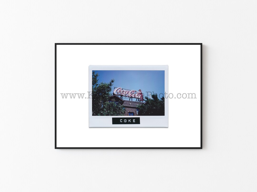 COCA-COLA, WRIGLEYVILLE, Chicago Photography Print - Unframed Wall Art ...