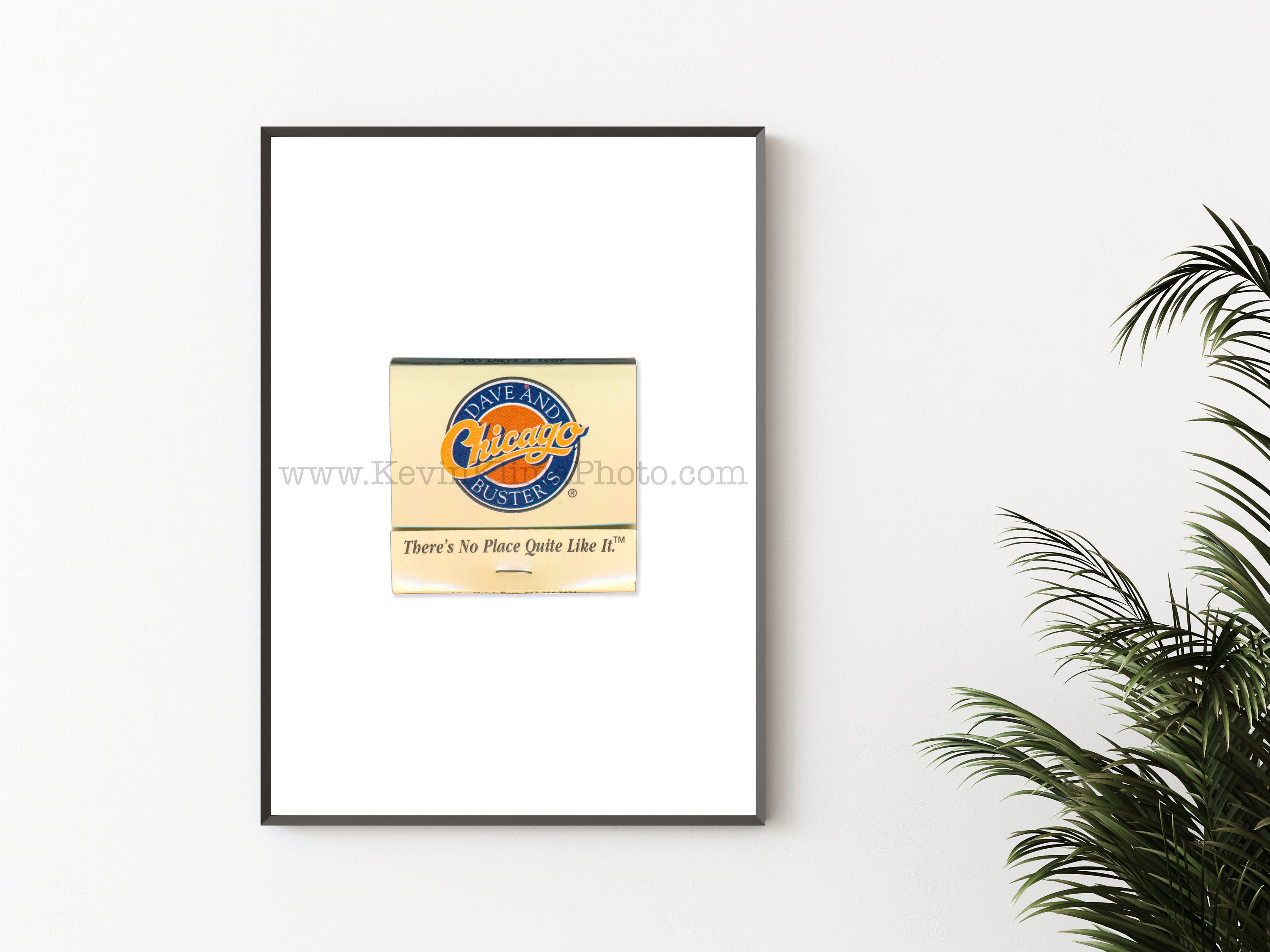 Chicago Photography Print Unframed Vintage Matchbook Print Dave and ...