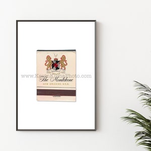 HOTEL MONTELEONE New Orleans Art, Set of 2 Photography Prints - Vintage ...