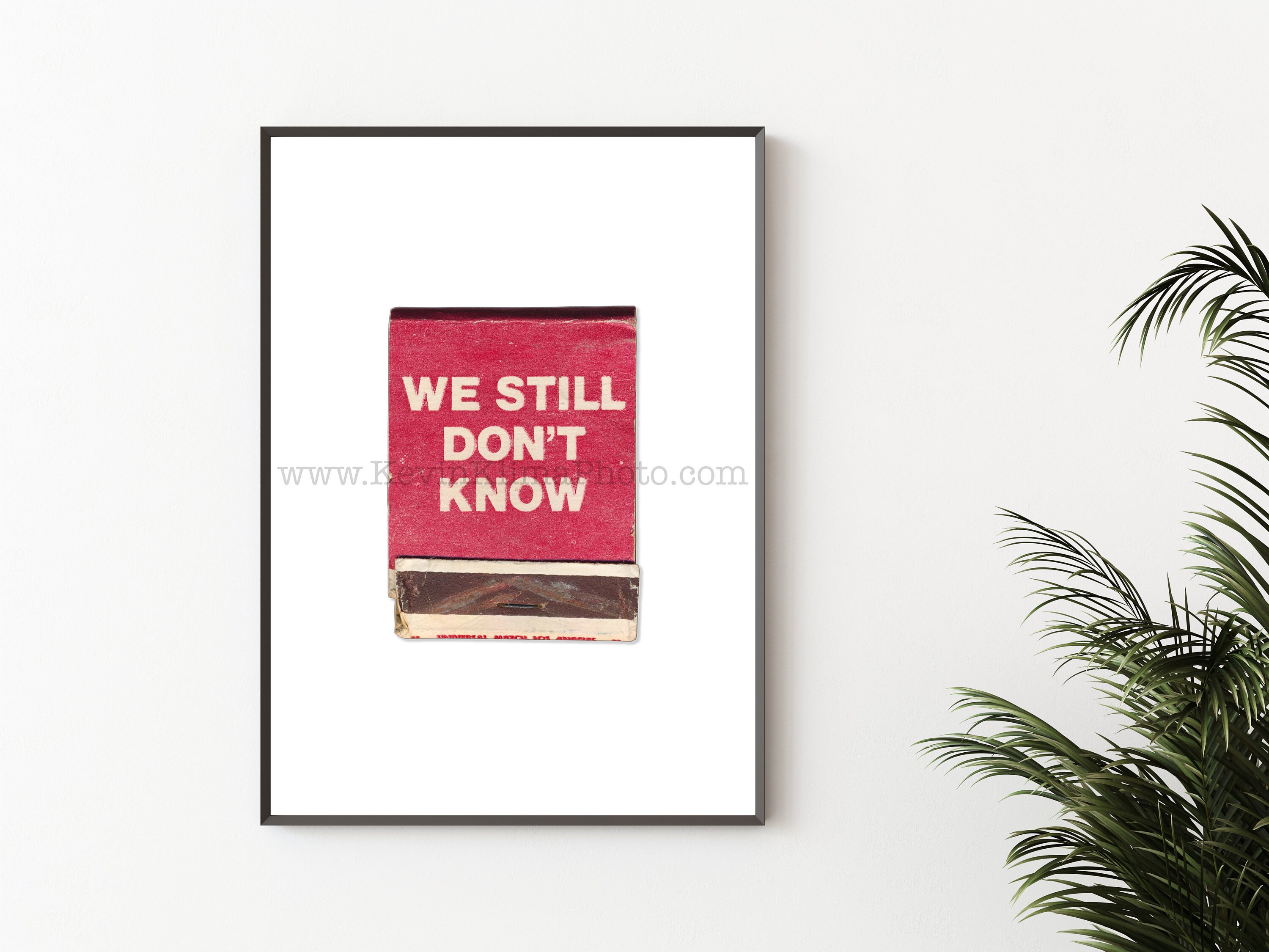 Vintage Question Mark Art Set of 2 Unframed Vintage Matchbook - Etsy