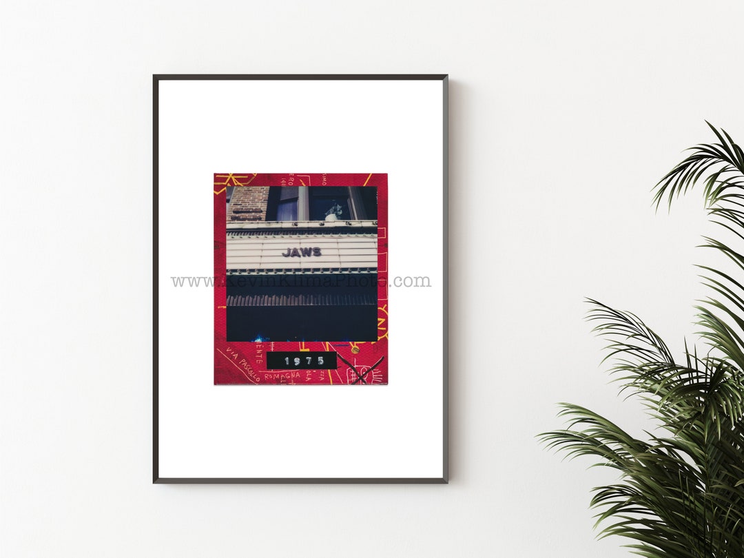 JAWS - Unframed Photography Print, Polaroid Instant Film Print ...