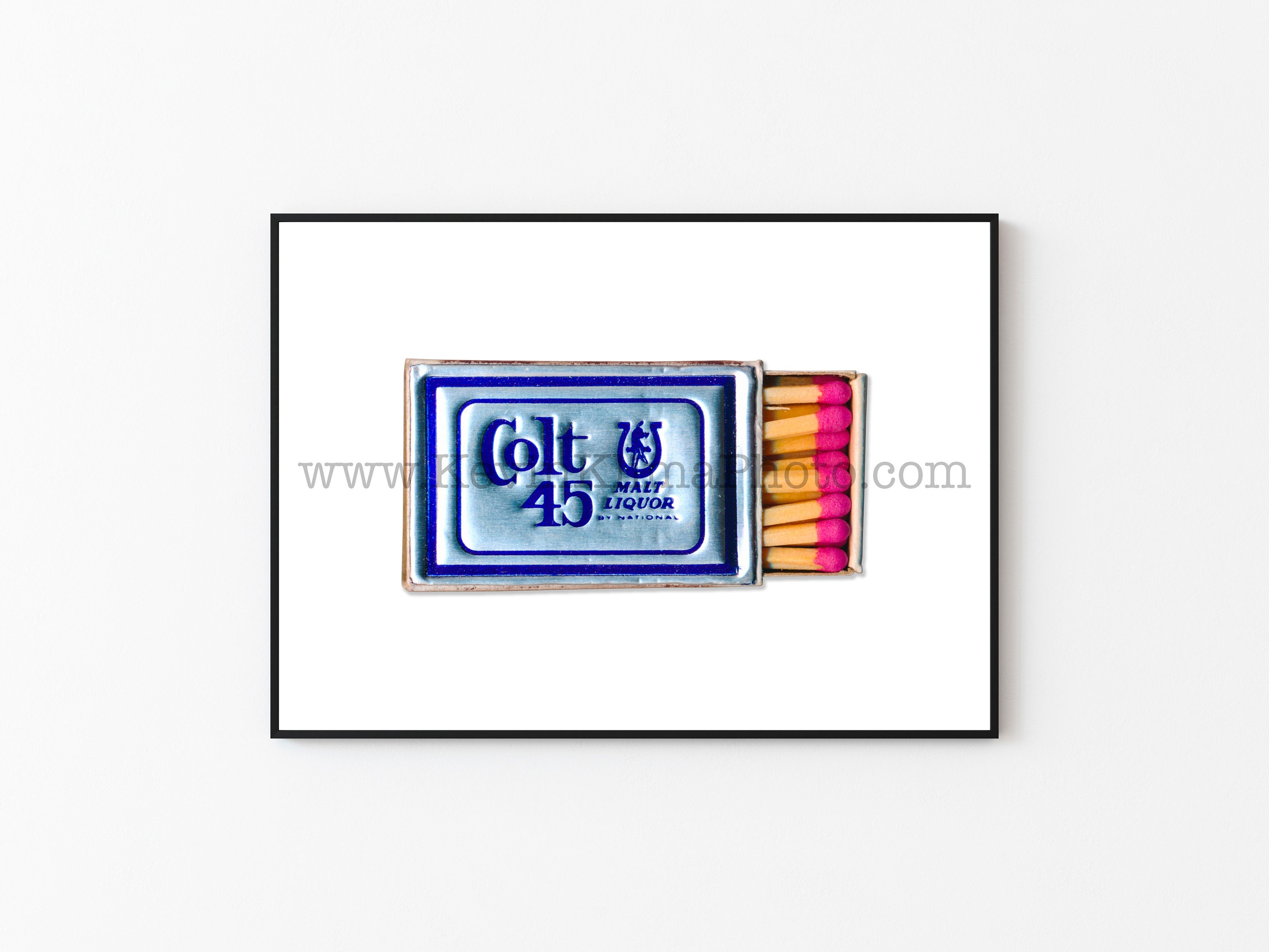 Billy Dee Williams Colt 45 Neon Sign