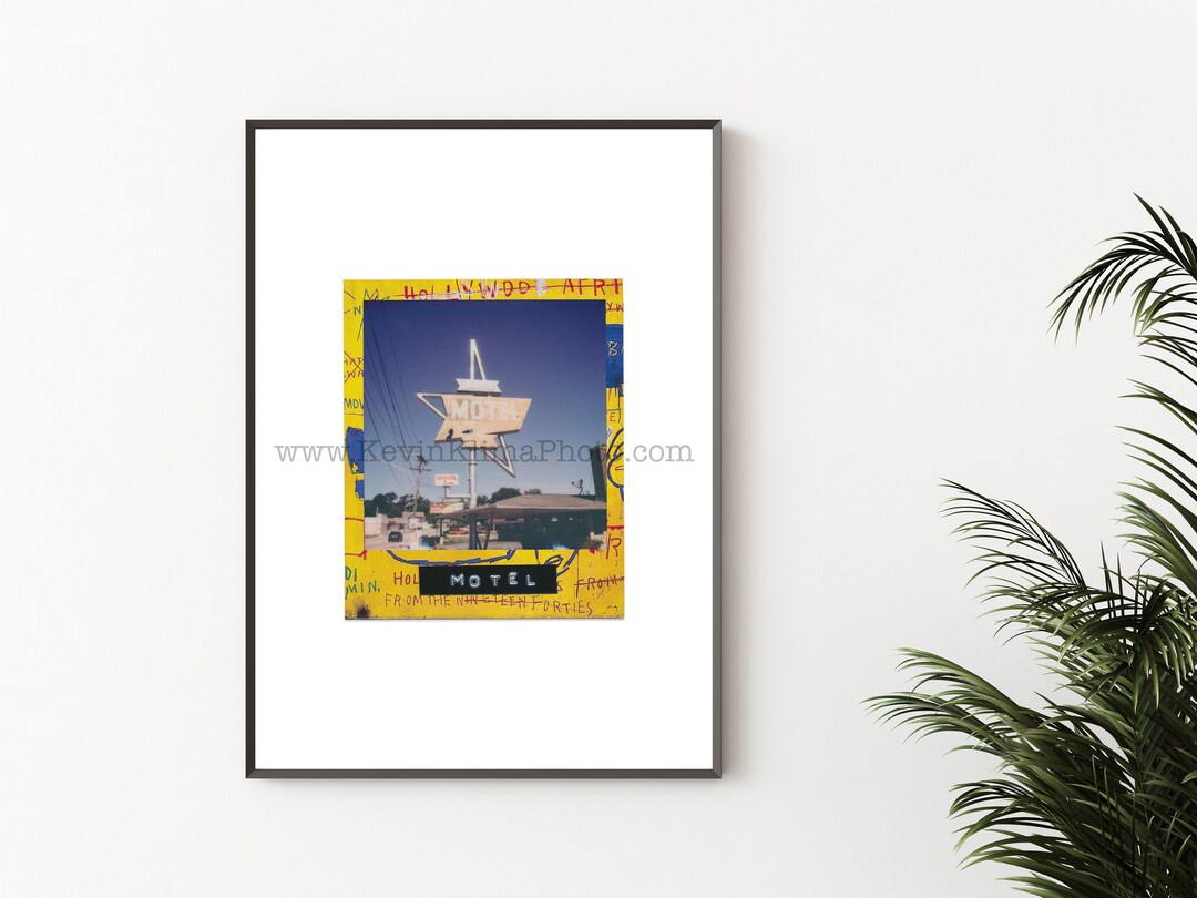 MOTEL, Chicagoland Photography Print - Unframed Wall Art - Polaroid ...