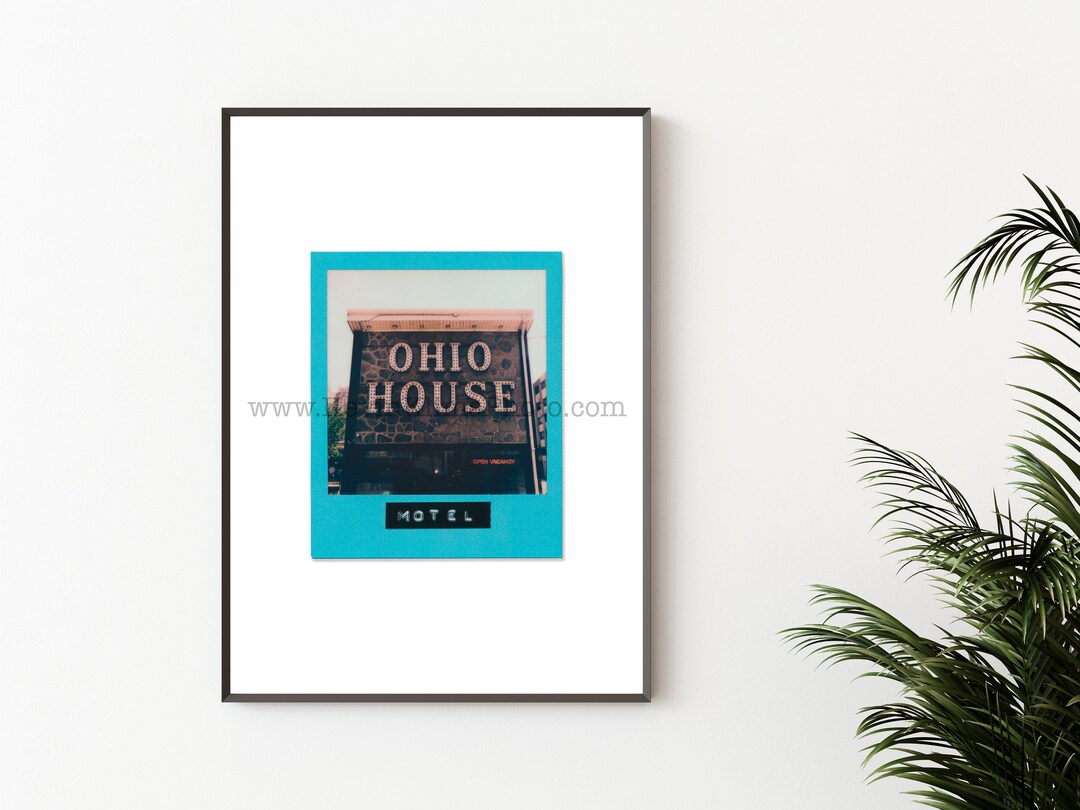 OHIO HOUSE MOTEL, Impresión fotográfica de Chicago - Arte mural sin ...