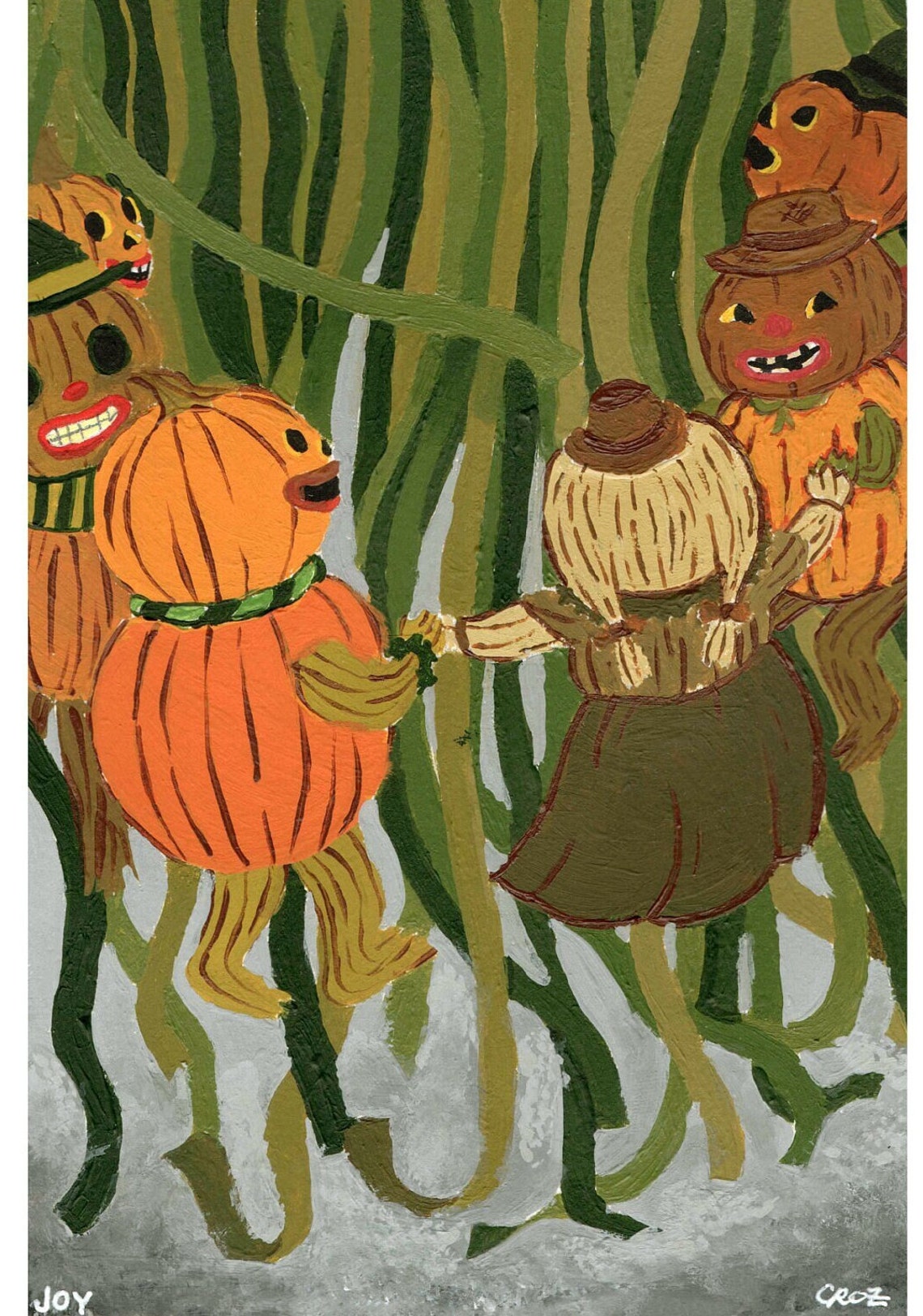 Over the Garden Wall Inspired Art Print, Giclee Print, Original Artwork ...
