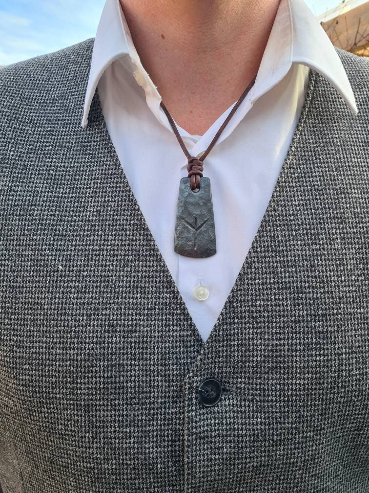 Viking Rune Maori Toki Pendant Gesmeden Hanger - Etsy