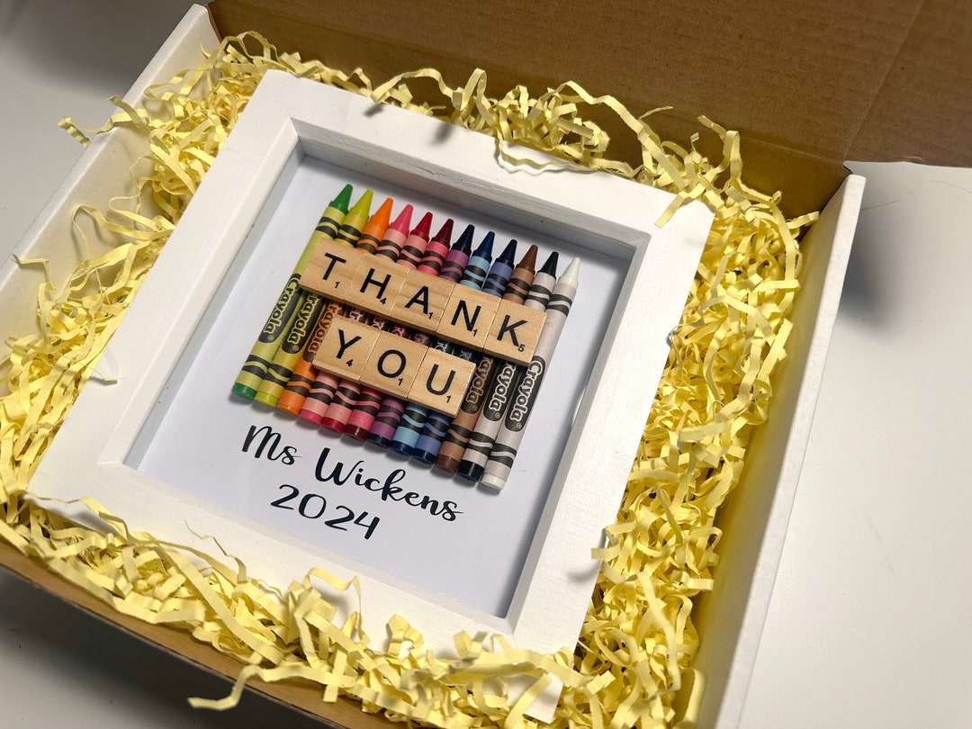 Personalised Thank You Teacher Frame - Etsy UK