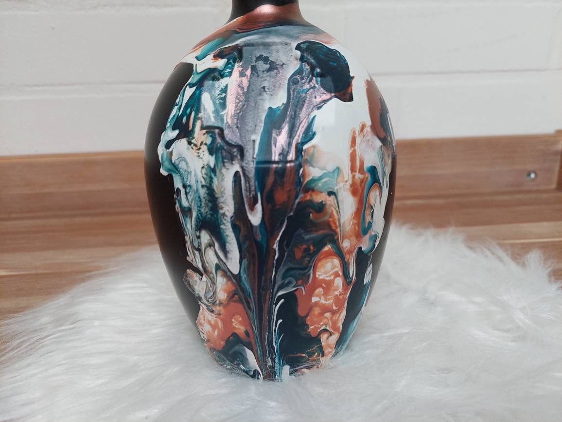 Acryl pouring Vase 22x13 - Etsy.de