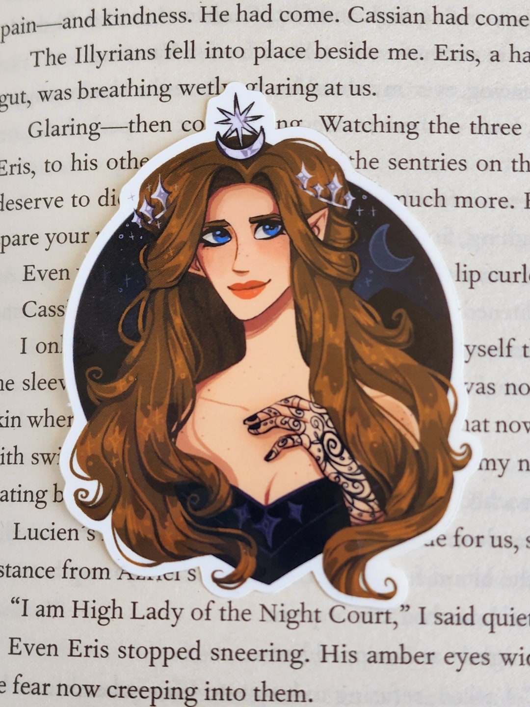 Feyre ACOTAR Sticker || High Lady Feyre Archeron - Etsy