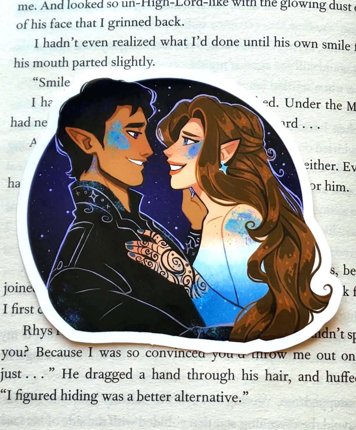 Starfall Sticker Rhysand Feyre - Etsy
