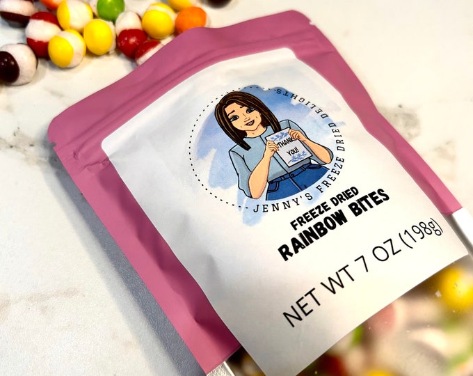 Freeze Dried Rainbow Bites, Freeze Dried Candy, Freeze Dried Chewy ...