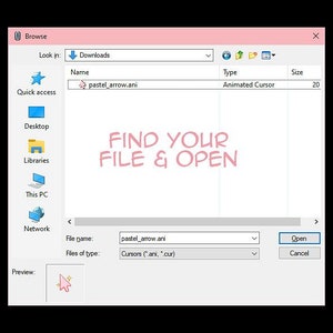 Izam's Custom Pastel Cursors - Etsy