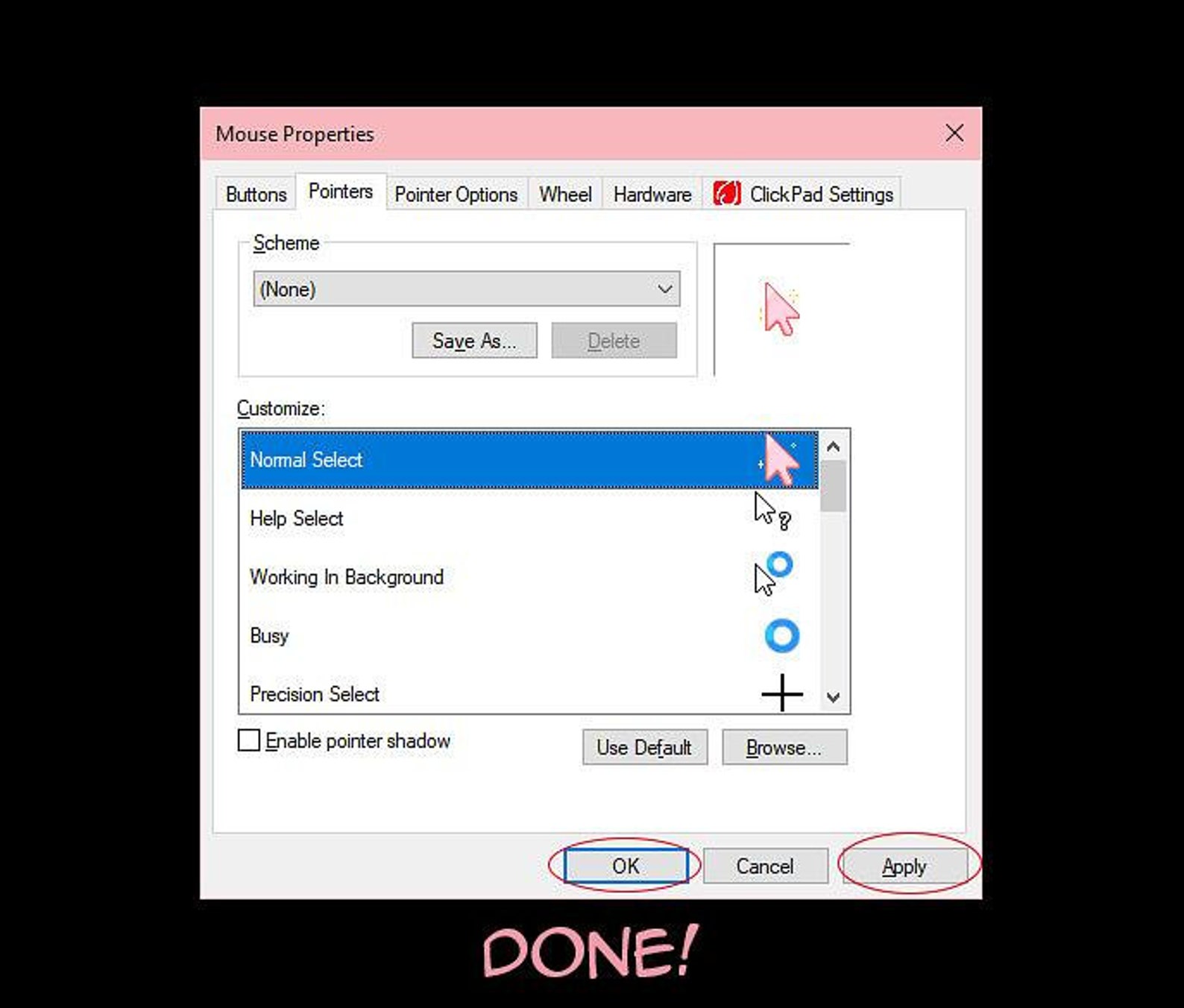 Izam's Custom Pastel Cursors - Etsy