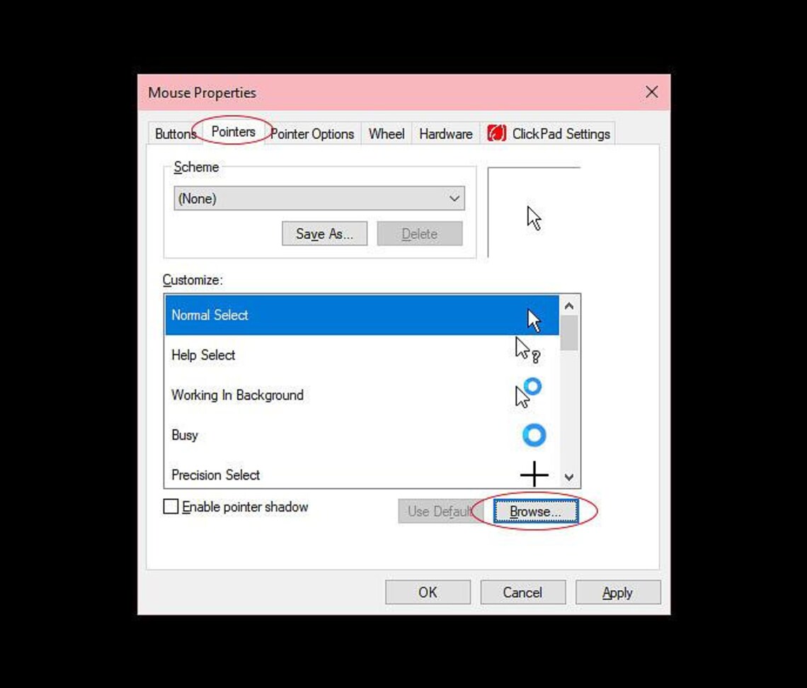 Izam's Custom Pastel Cursors - Etsy