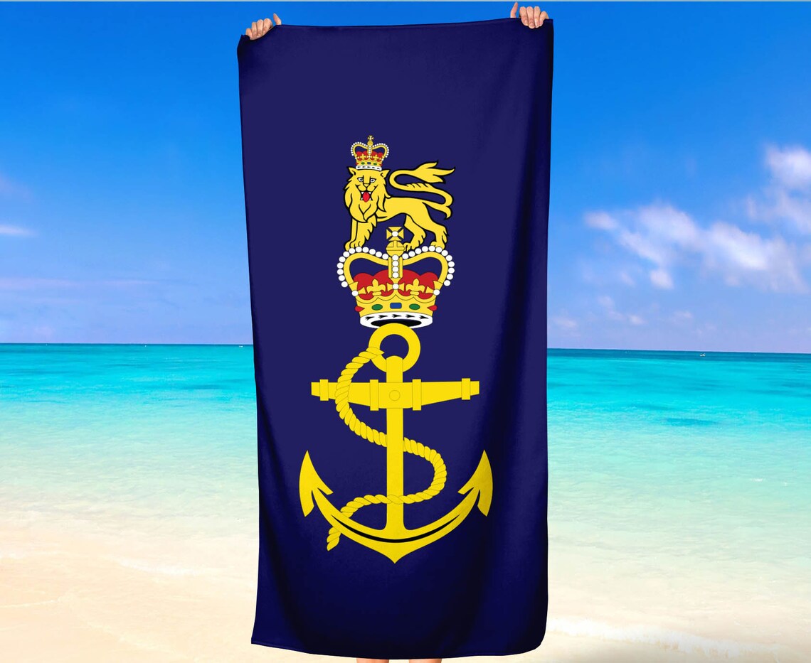 Royal Marine Commandos British Army Flag Design Beach Towel Gift - Etsy