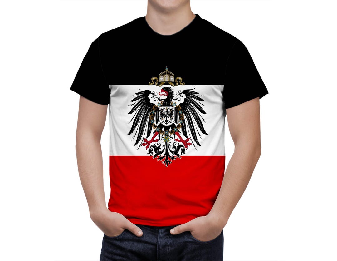 German Empire Army Flag Design Eagle Historical German Crest - Etsy