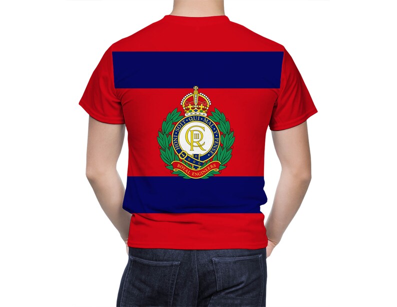 Corps of Royal Engineers British Army Flag Design Men's - Etsy