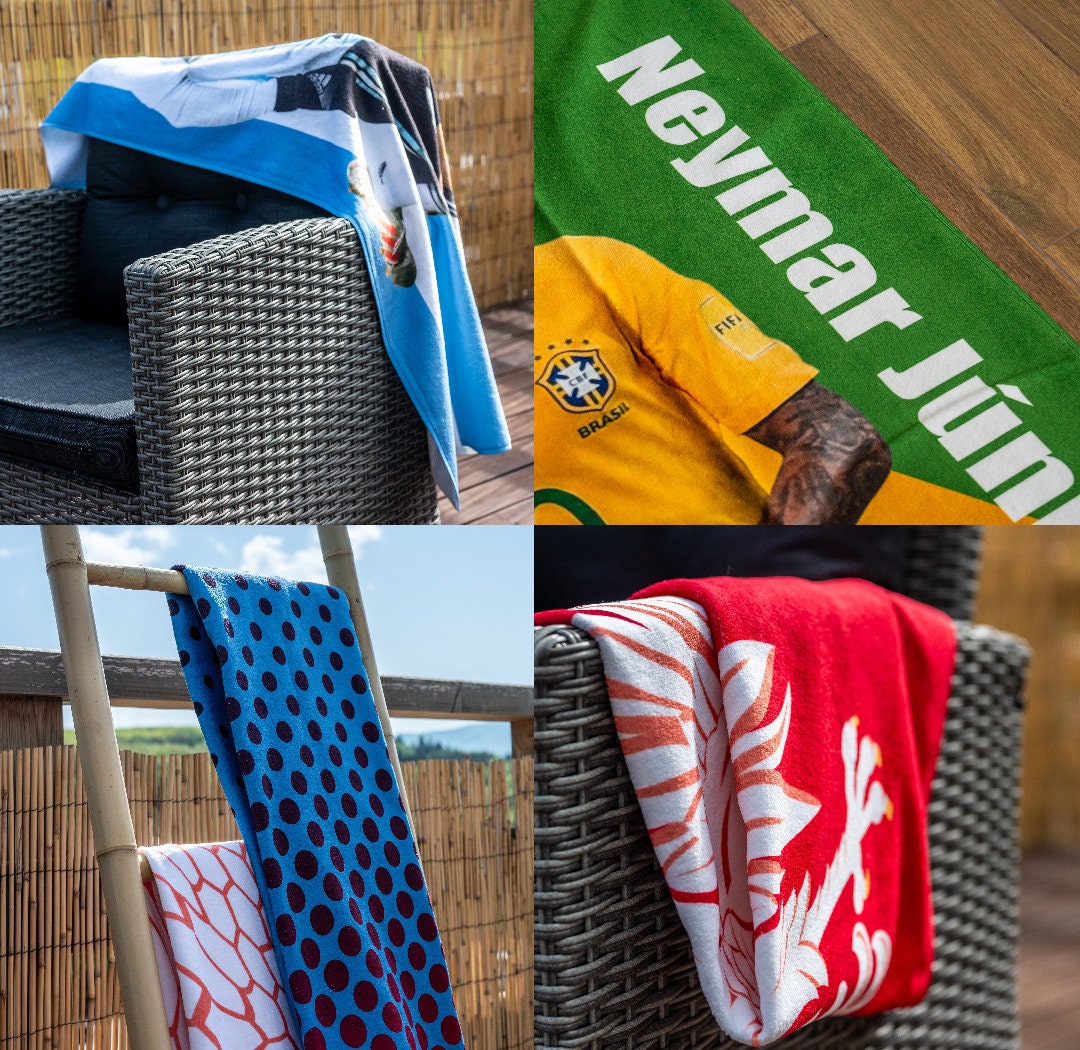 Lionel Messi Argentina Football Beach Towel Soccer Gift Bath - Etsy