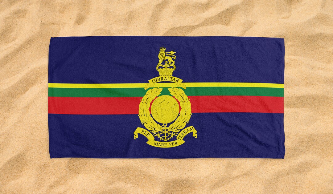 Royal Marine Commandos British Army Flag Design Beach Towel Gift - Etsy