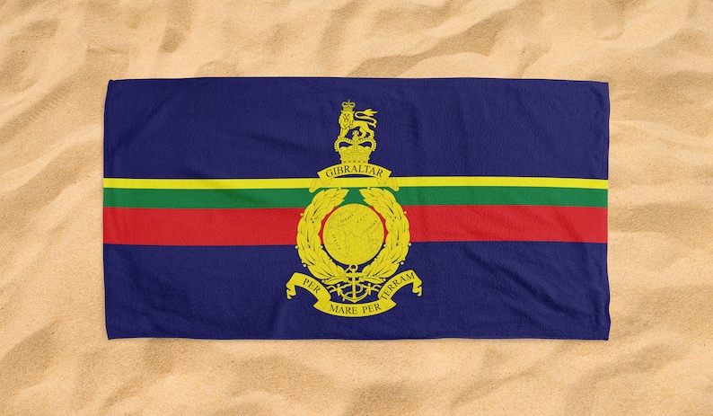 Royal Marine Commandos British Army Flag Design Beach Towel Gift - Etsy