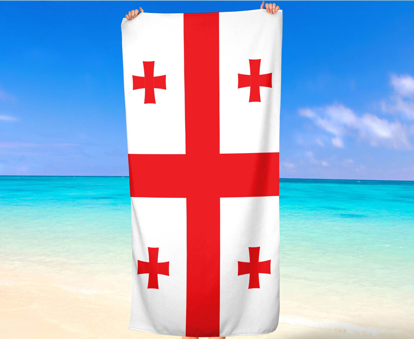 Georgia National Country Flags Coat of Arms Map Brushed Paintbrush ...